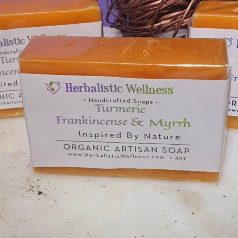 Turmeric Frankincense Myrrh Soap: All-natural Artisan Soap - Etsy