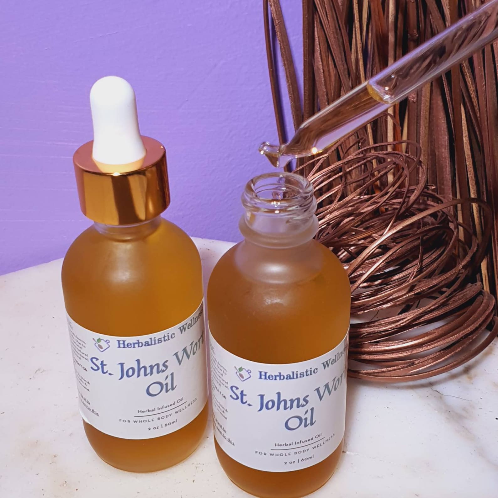 St. John's Body Oil Massage Oil Sunburn Oil Rubbing Oil - Etsy
