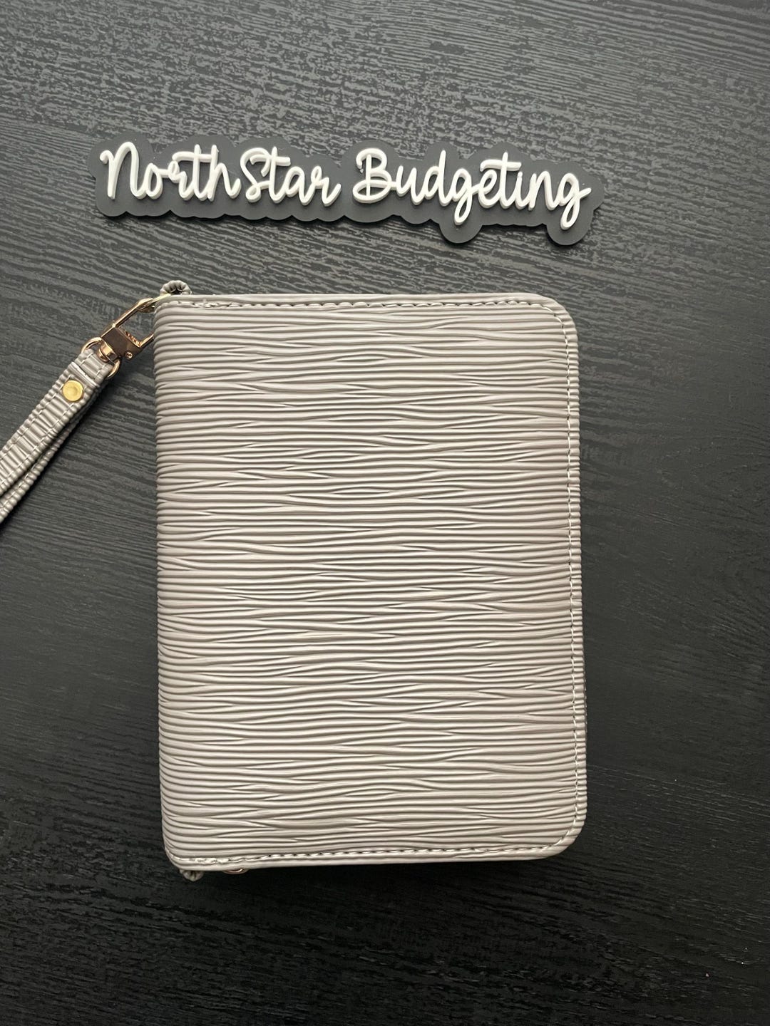 A7 Charcoal Gray Budget Wallet/ Binder - Etsy