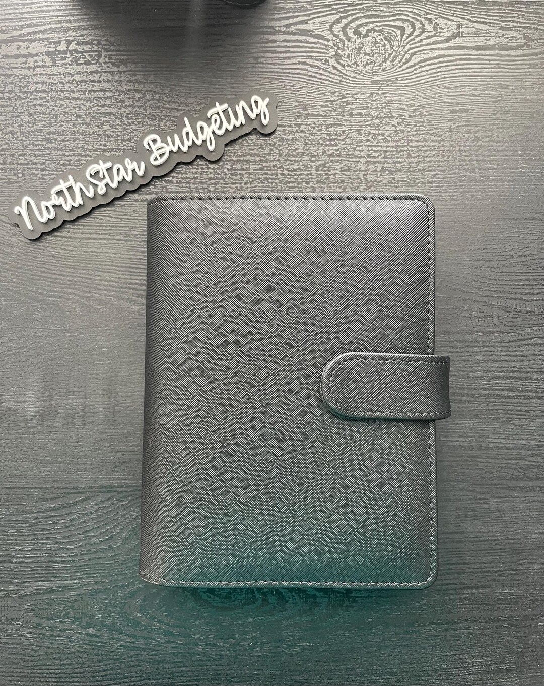 A6 Binder/ Planner/ Budget Binder Saffiano Leather Black - Etsy