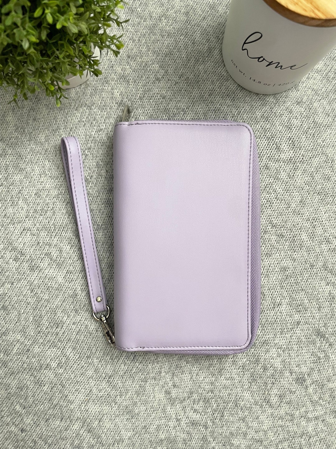 Imperfect A6 Wallet Purple - Etsy
