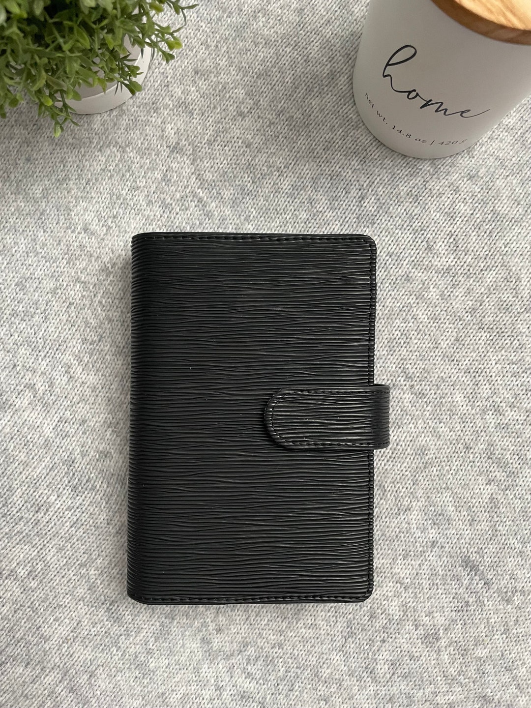 A6 Personal Binder/planner/ Budget Binder Black - Etsy