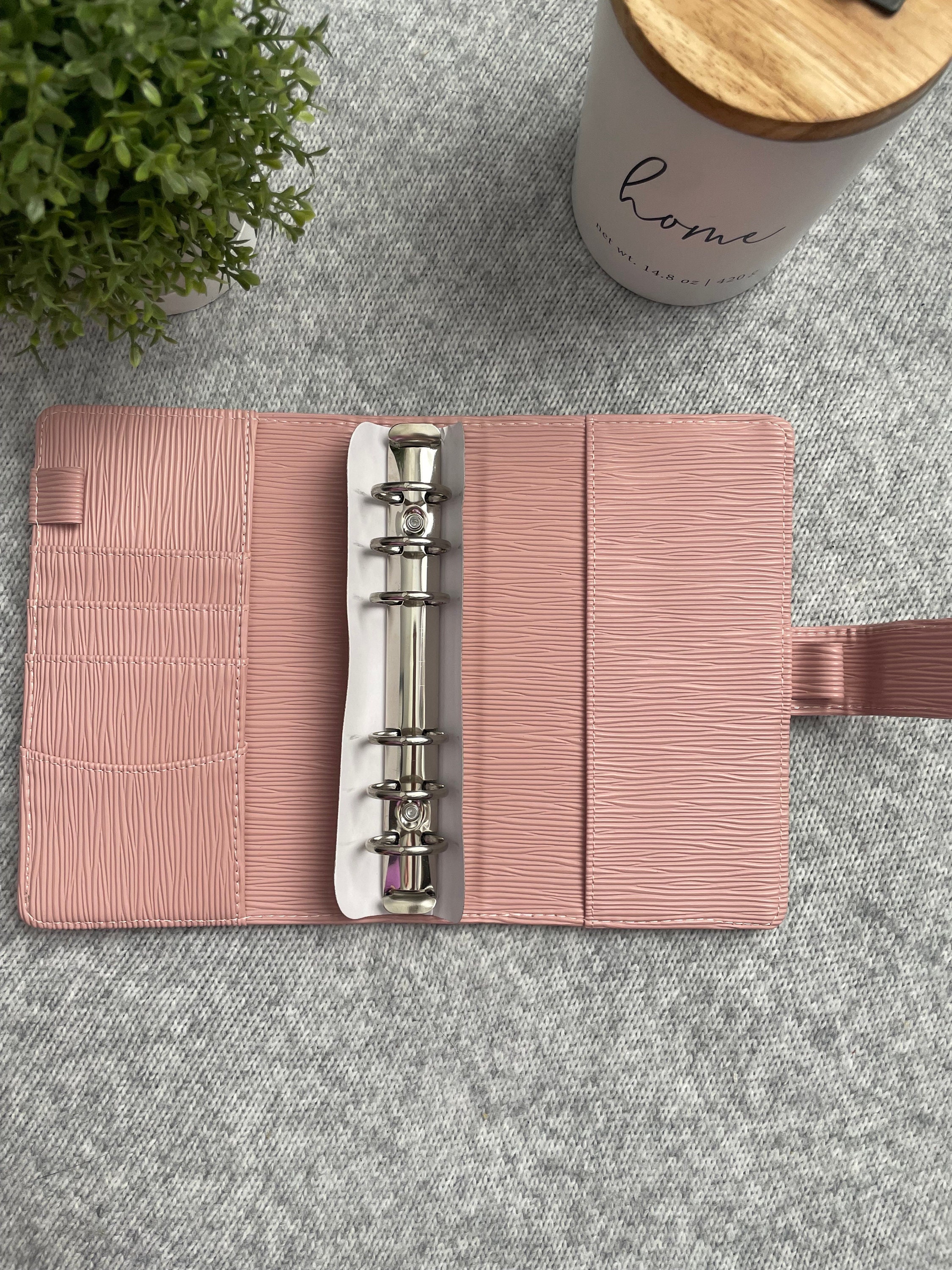 A6 Binder/planner/ Budget Binder Pink - Etsy