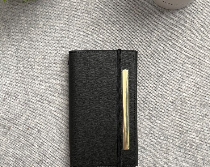 A6 Black Budget Wallet/ Cash Budgeting Wallet - Etsy