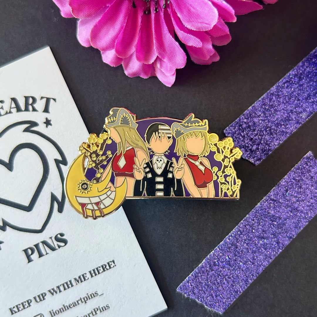 Trio Enamel Pin - Etsy