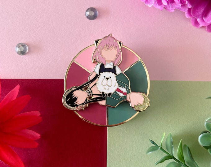 Spy Spinner Enamel Pin - Etsy