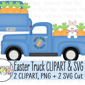 Easter SVG Clipart Set, Easter Bunny SVG, Easter Png, Easter Clipart ...