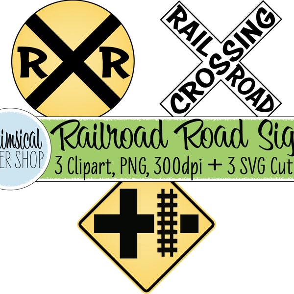 Railroad Crossing - Etsy