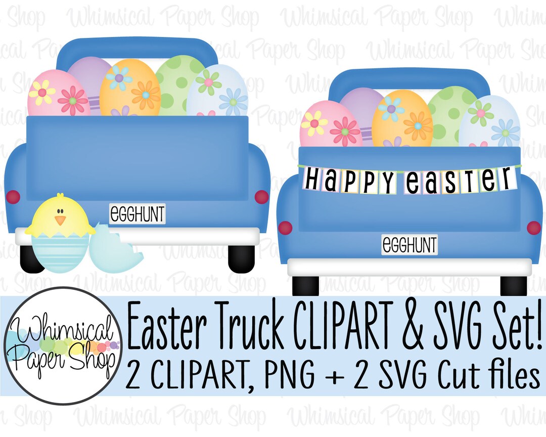 Easter SVG Clipart Set, Easter Png, Easter Clipart, Spring Clipart ...