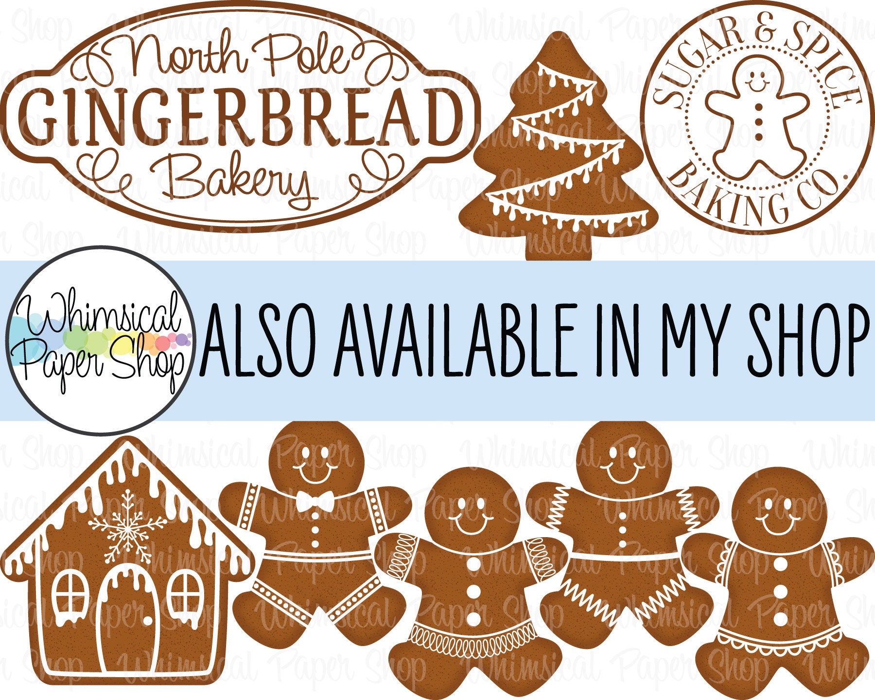 Gingerbread SVG Clipart Gingerbread House Svg Gingerbread - Etsy