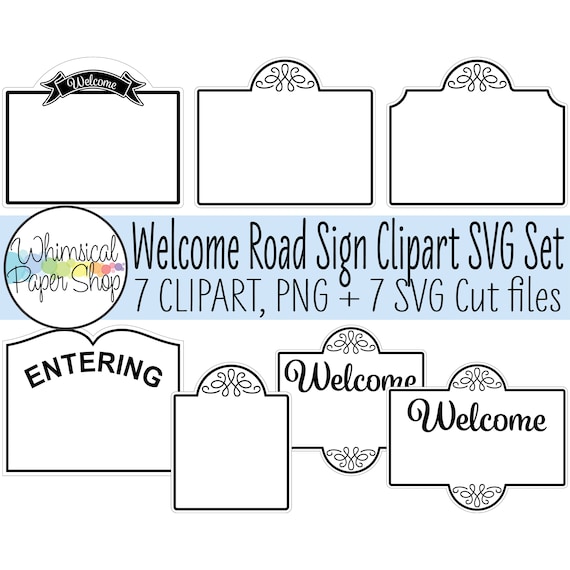 Entering Town Sign Outline 388 Entering Town Sign Stock Photos,
