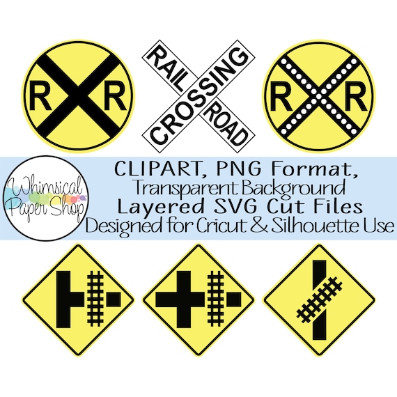 Railroad Crossing Sign Clipart