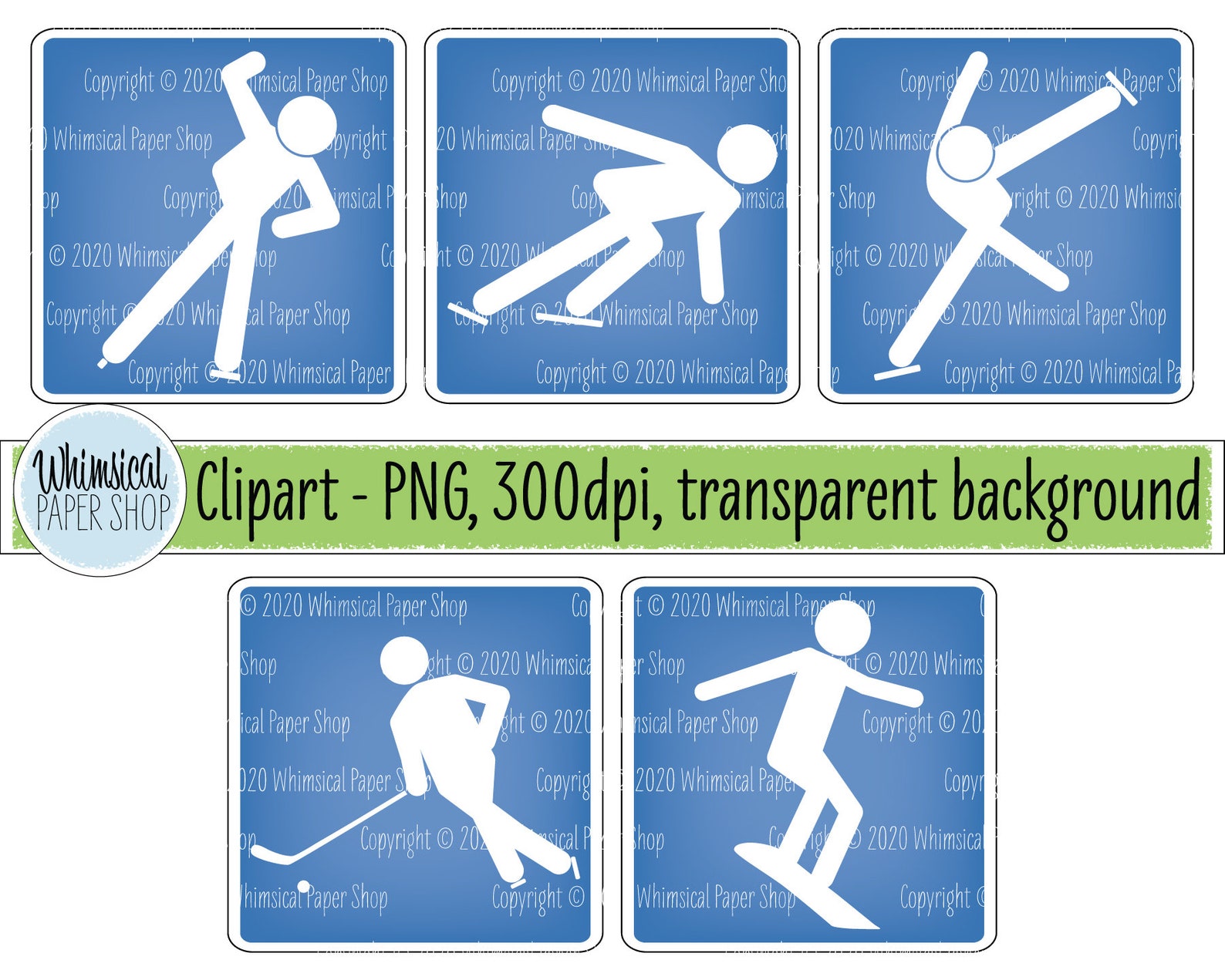 Sports Stick Figure Icons Clipart SVG Set Stickman Olympic - Etsy Canada