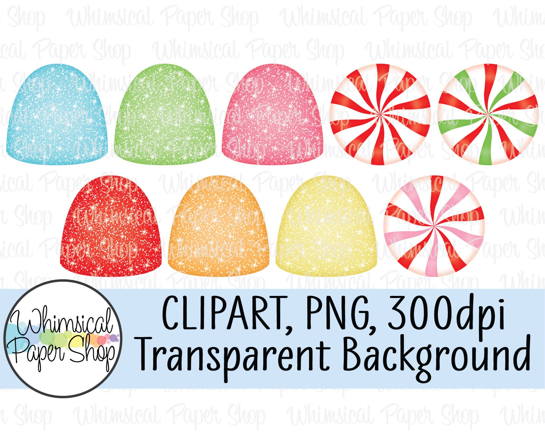 Yellow Gumdrop Clipart