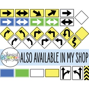 Construction Clipart SVG Set2, Printable Construction Sign, Detour ...