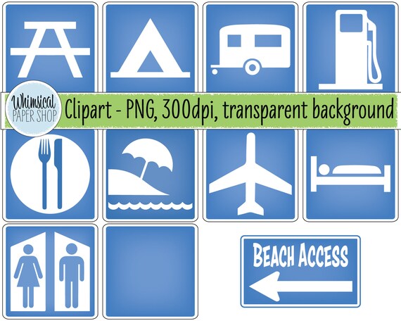 Recreational Road Sign