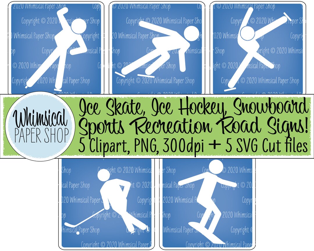 Sports Stick Figure Icons Clipart SVG Set Stickman Olympic - Etsy Canada