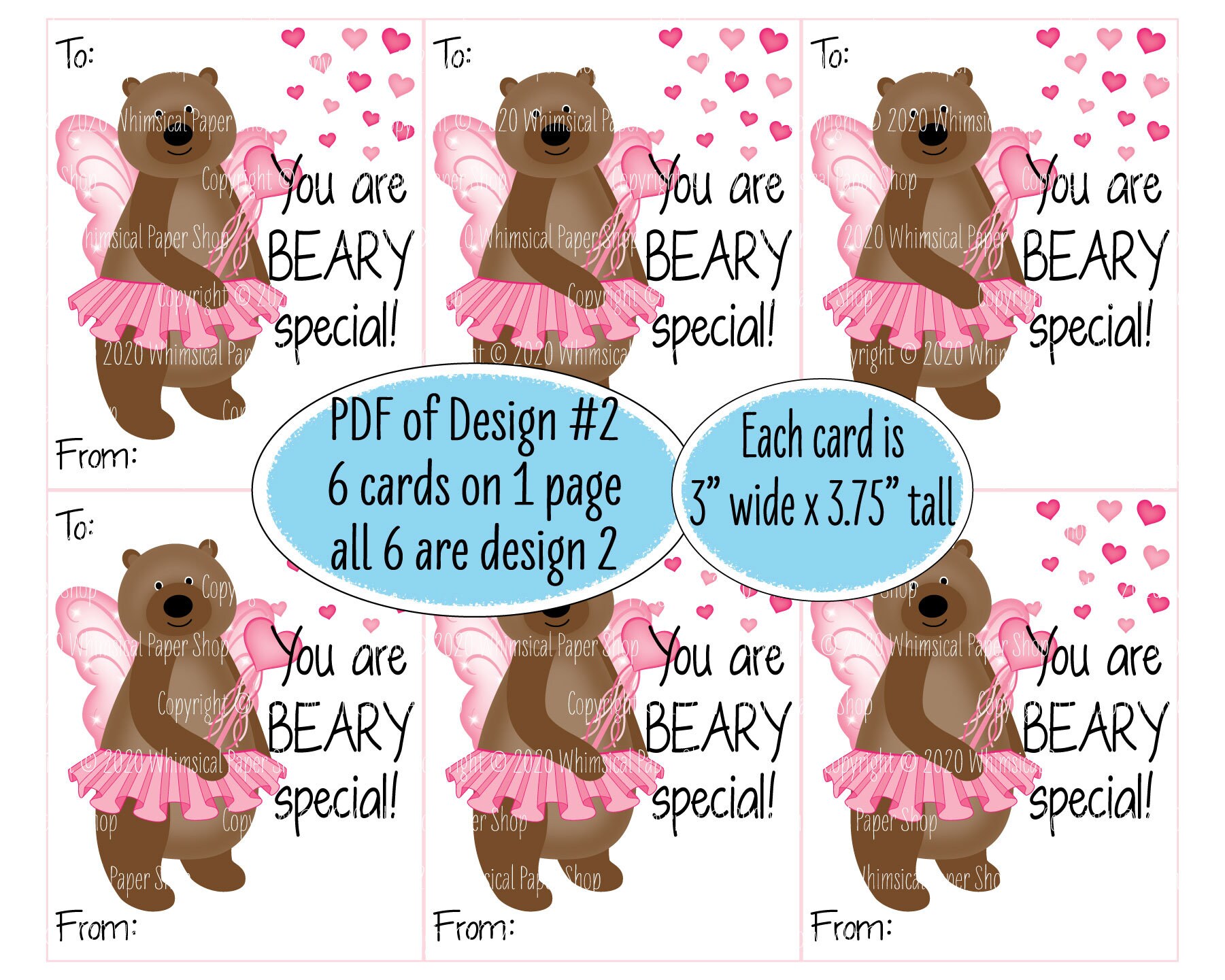 Printable Valentine's Day Cards for Kids Valentine Tag - Etsy