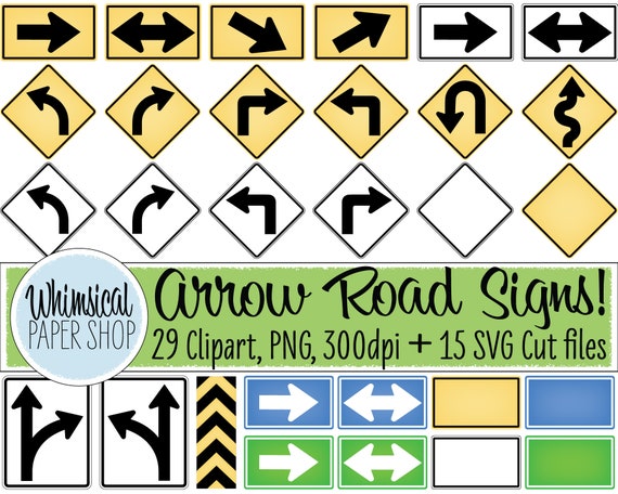 Whimsical Arrows Clipart Crooked
