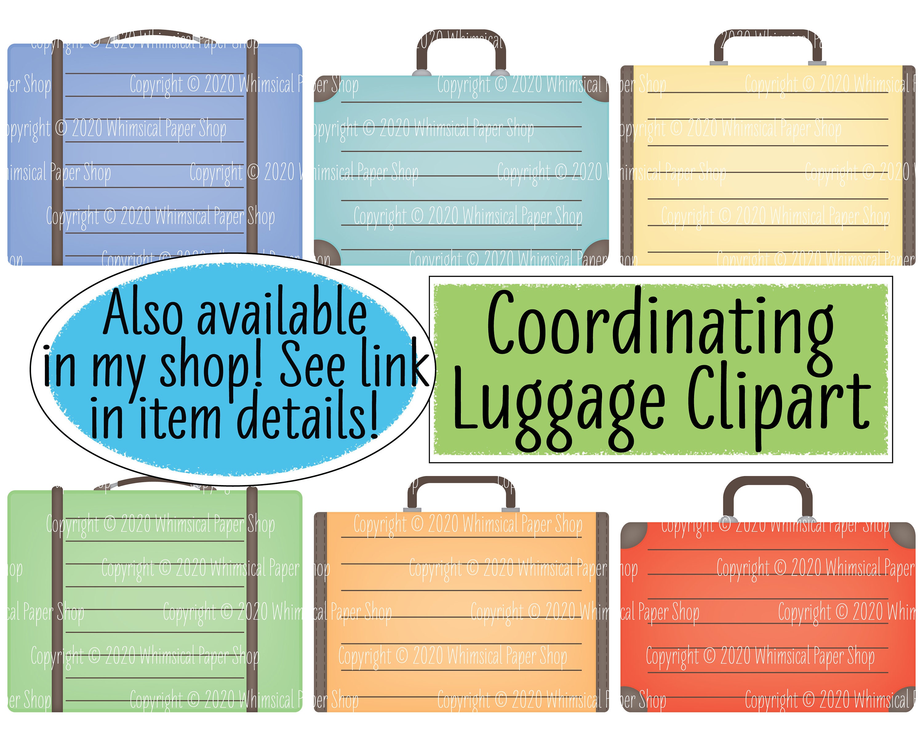 Luggage Tag Clipart