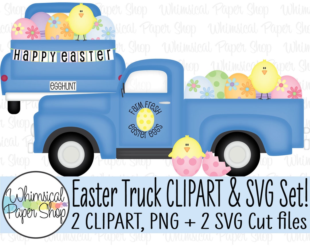 Easter SVG Clipart Set, Easter Png, Easter Clipart, Spring Clipart ...