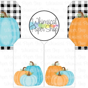 Pumpkin Gift Tags, Printable Thank You Tag, Fall Favor Tags, Fall Thank ...