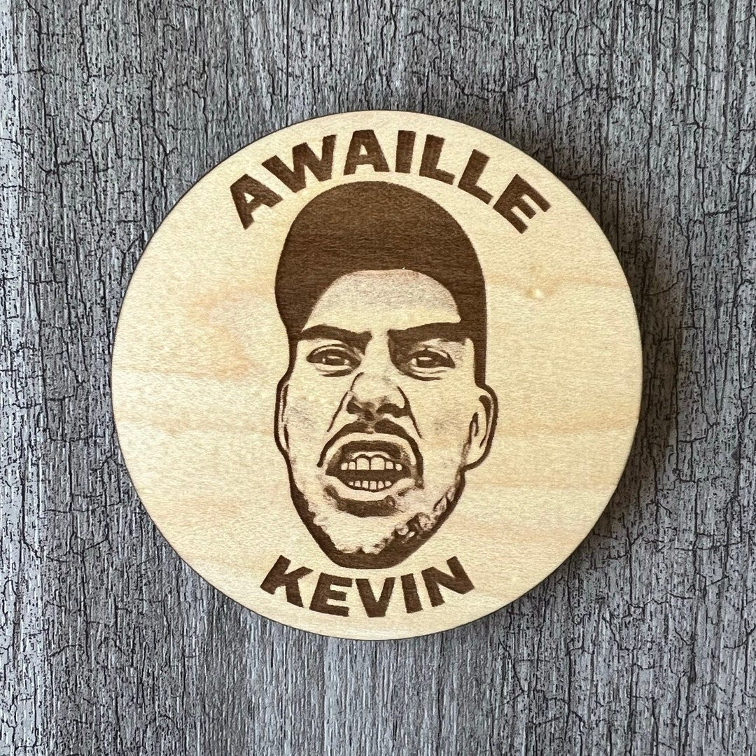 A Wooden Coaster awaille Kevin - Etsy