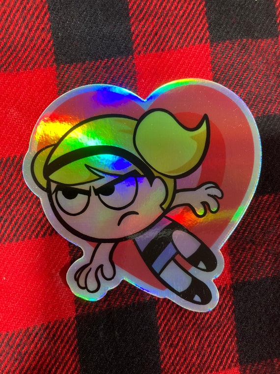 Billy and Mandy X Powerpuff Girls Mandy Sticker | Etsy