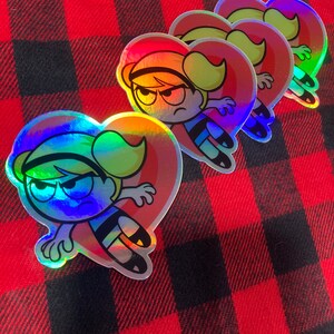 Billy and Mandy X Powerpuff Girls Mandy Sticker - Etsy