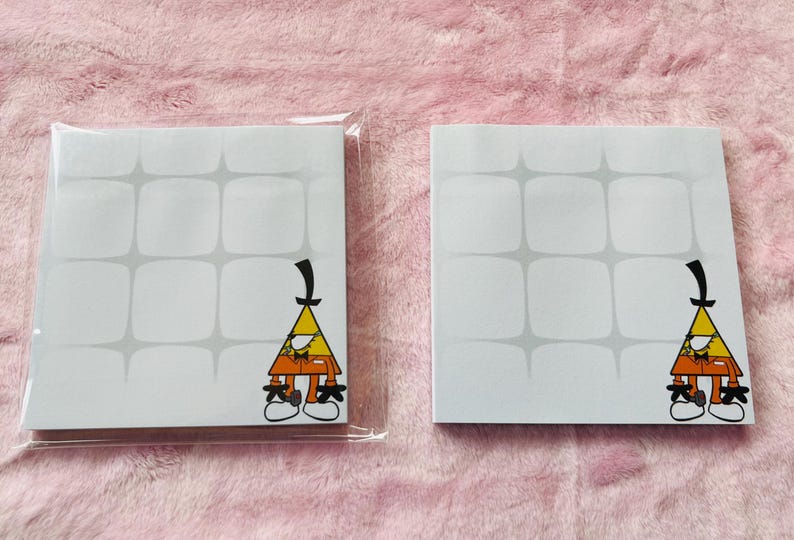 Bill Cipher Gravity Falls Sticky Notes - Etsy