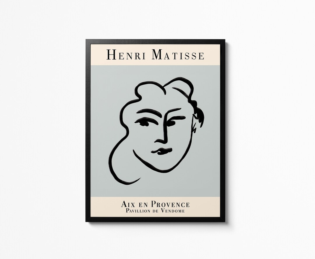 Henri Matisse Poster Frau, Matisse Kunstdruck, Matisse die Ausschnitte ...