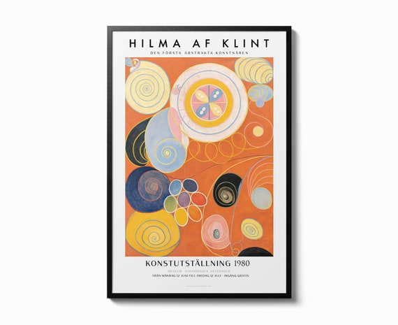 Hilma Af Klint Abstract Poster Abstract Art Picture Print | Etsy