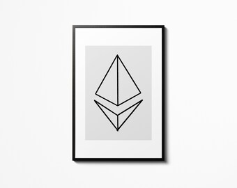 Ethereum Poster - Etsy