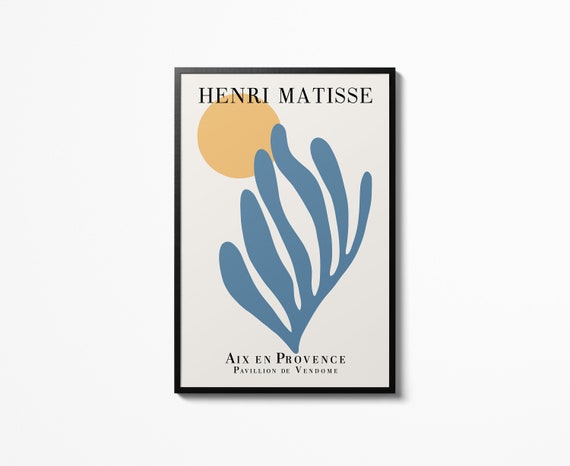 Logotipo De Matisse Henri Matisse Papiers Decoupes 4 Flowers Art