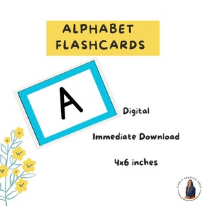 ABC Uppercase Flashcards, Uppercase Letter Recognition. Early Learning ...