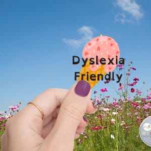 Dyslexia Friendly Sticker, Dyslexia Awareness Sticker, Dyslexia Sticker ...