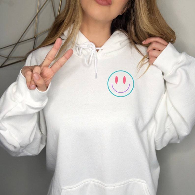This is My Happy Place Trendy Hoodie Preppy Sweatshirt Trendy Y2K ...
