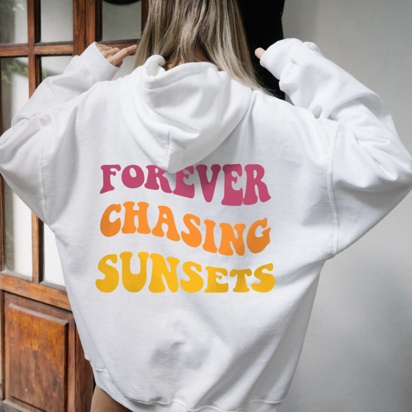 Forever Chasing Sunsets Trendy Hoodie Cool Hoodies Oversize Hoodie ...