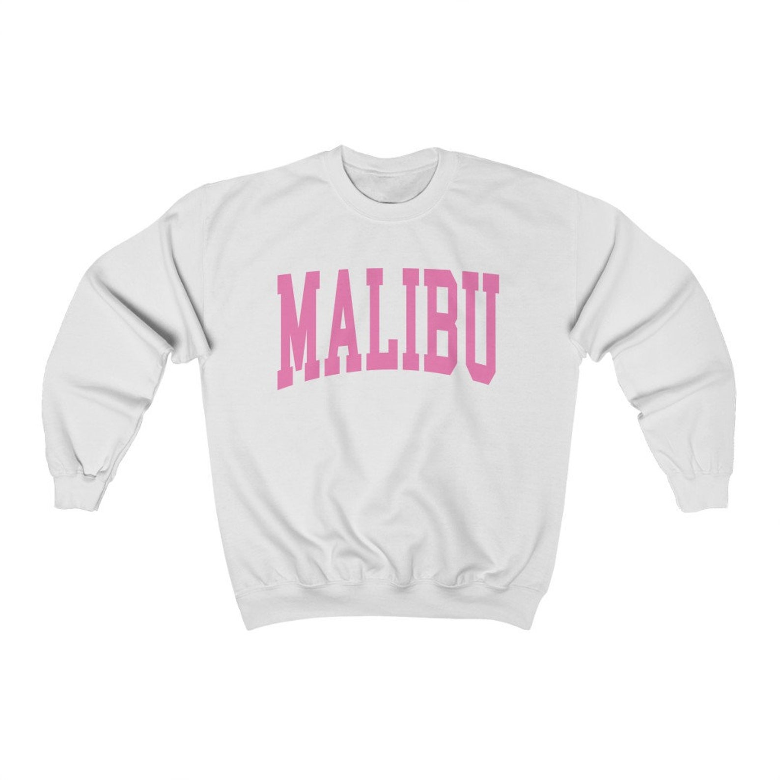 Malibu Sweatshirt Trendy Crewneck Preppy Sweatshirt California - Etsy