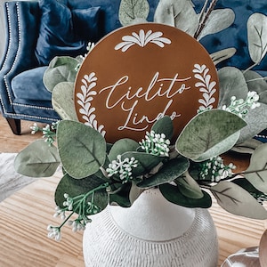 Cielito Lindo Baby Shower | Cielito Lindo Cake Topper | White Talavera ...