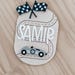 Race Car Name Sign for Baby | Baby Boy Gift | Monthly Baby Picture ...