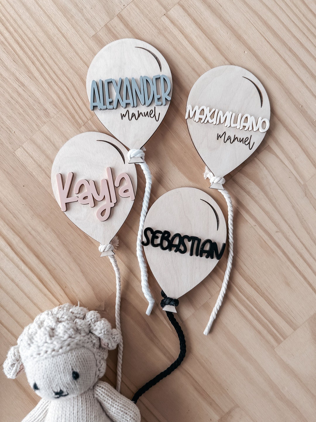 Balloon Baby Name Sign | Hospital Sign | Personalized Name Cut Out ...