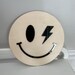 Retro Smiley Face Sign | Kids Room Decor | Retro Wooden Signs | Nursery ...