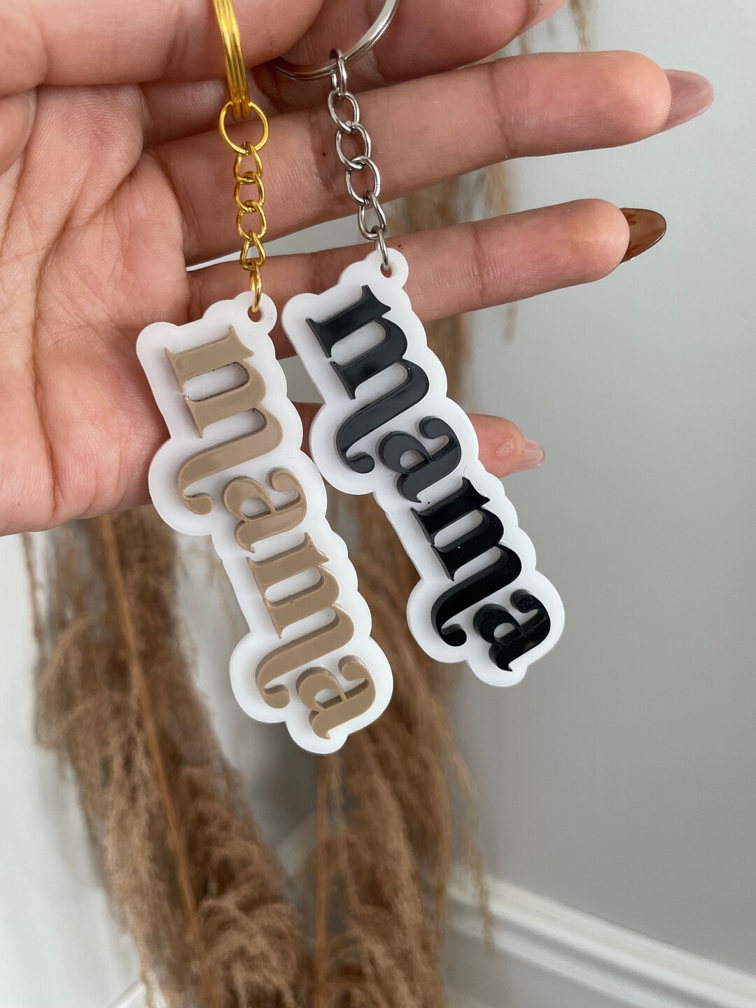 Mama Acrylic Keychain | Retro Keychain | Mama Gifts | Mother's Day ...