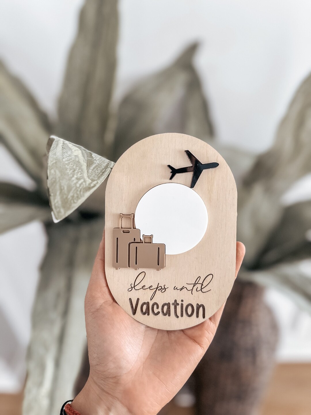 Vacation Countdown | Sleeps Until Vacation | Dry Erase Countdown ...