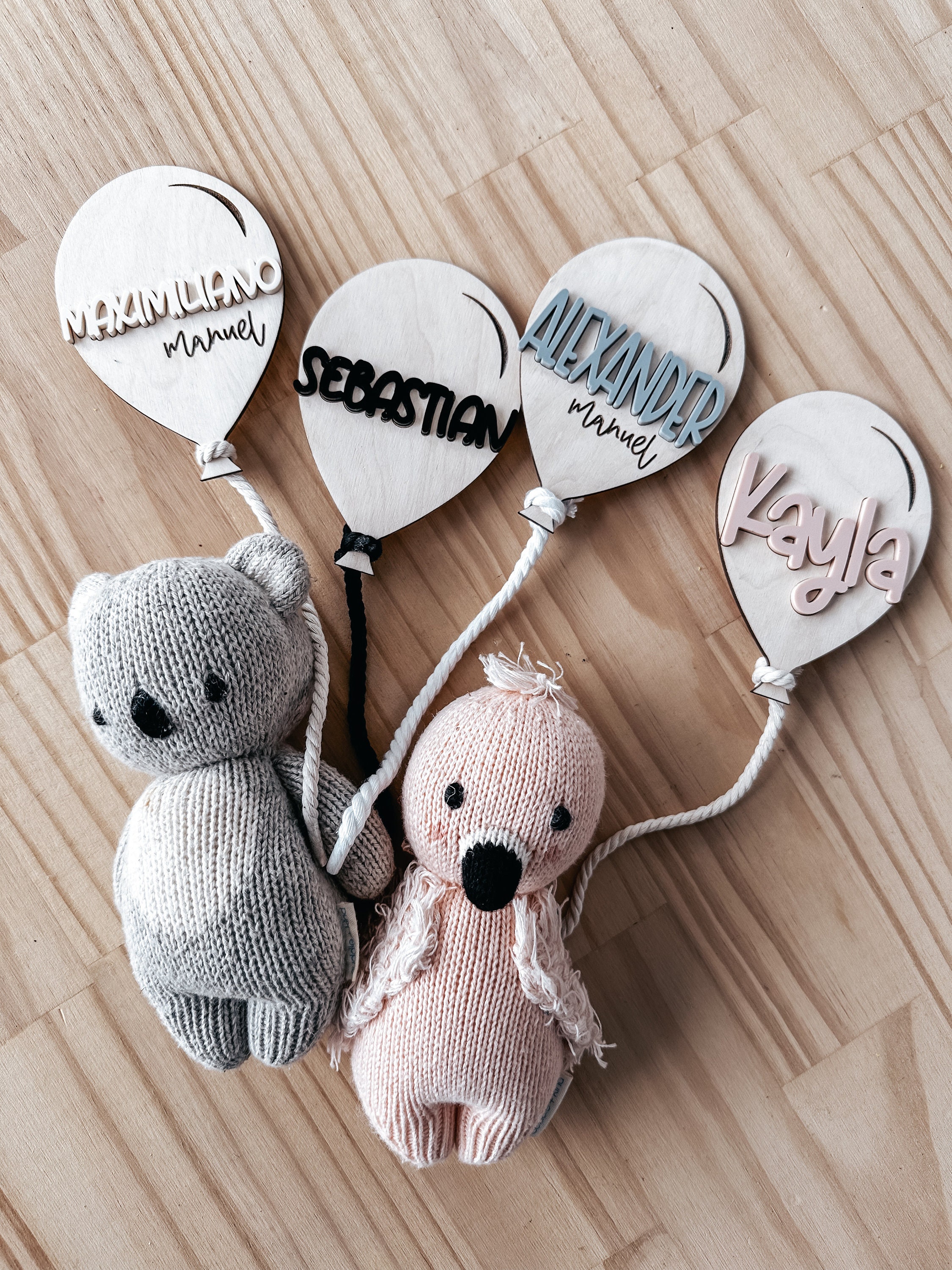 Balloon Baby Name Sign | Hospital Sign | Personalized Name Cut Out ...