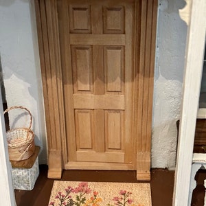 Dollhouse Miniature Rug Floral Velvet Rug Doormat - Etsy