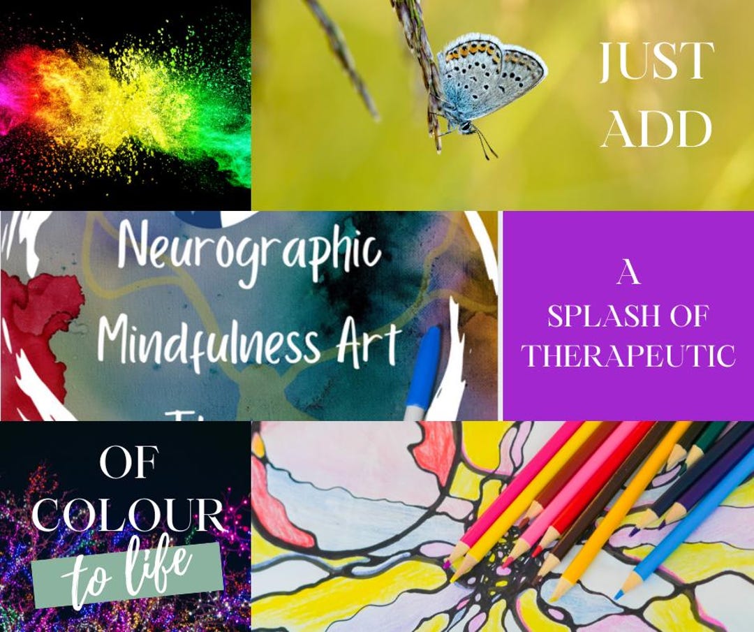 Neurographics Therapeutic Art Beginners Guide. Emotional Release Art Method. Neurographica ...