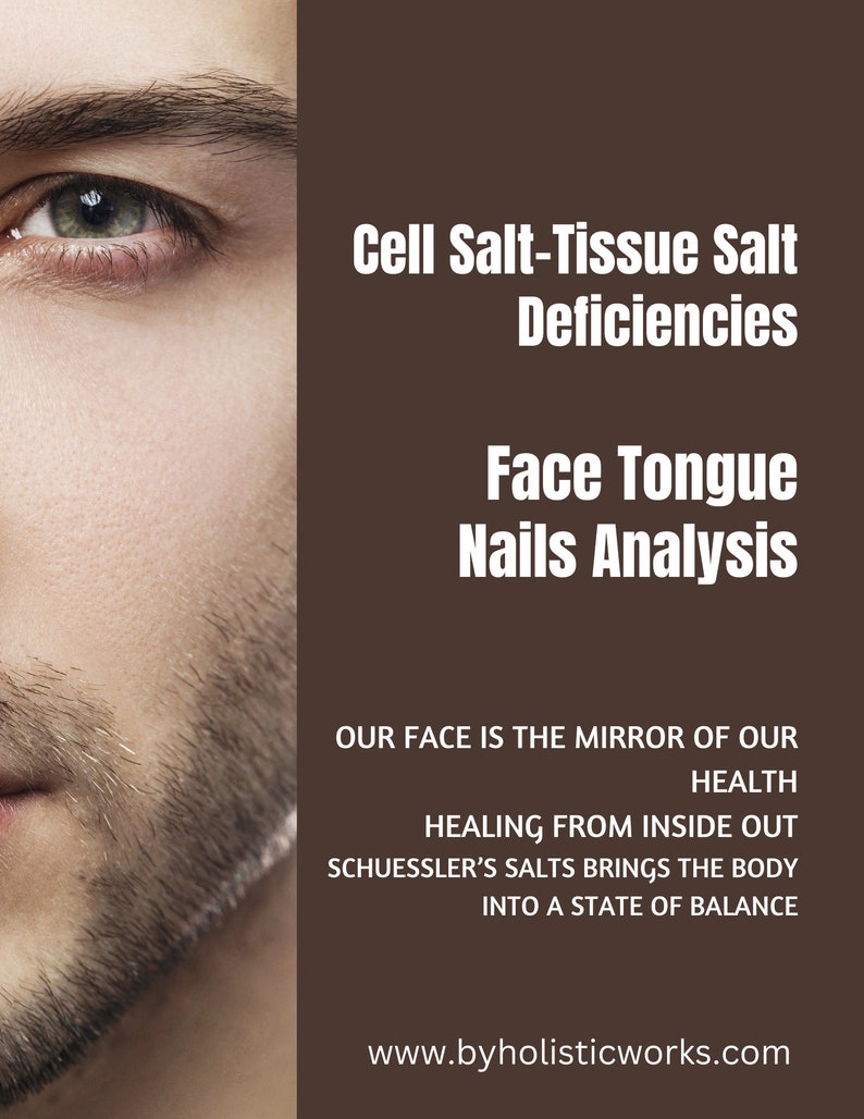 Biochemical Cell Salt Facial Analysis. Tissue Salts - Etsy