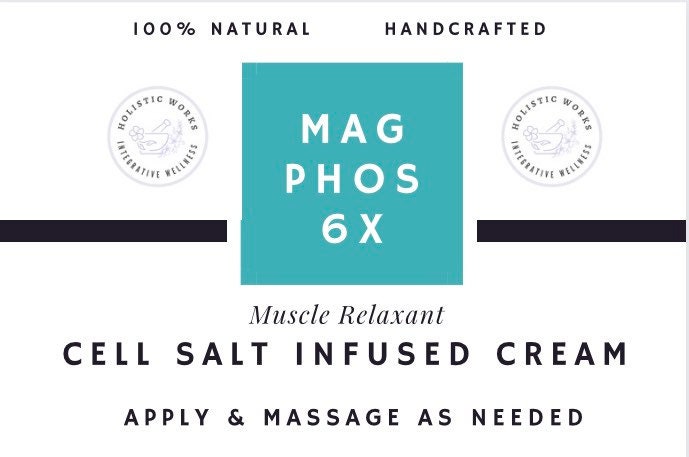 Mag Phos Cell Salt Cream. Mag Phos Tissue Salt Massage Cream. Soothing ...